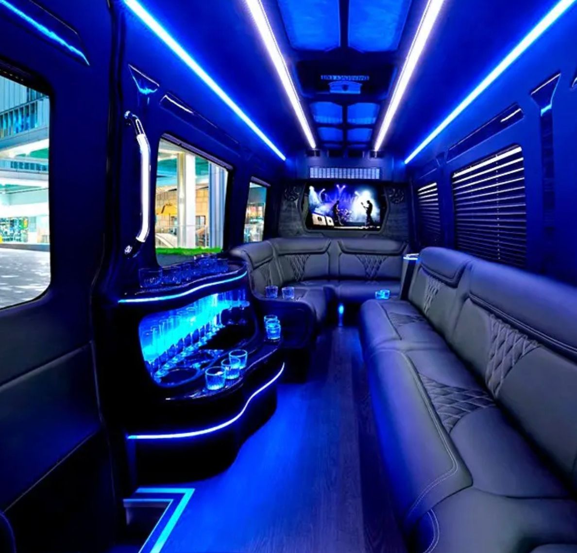 Party Bus Cheyenne Rentals- Premier Party Transportation